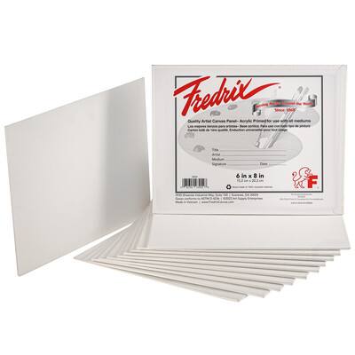 FREDRIX 12 Pack Artist Series Primed Canvas Panel | Michaels