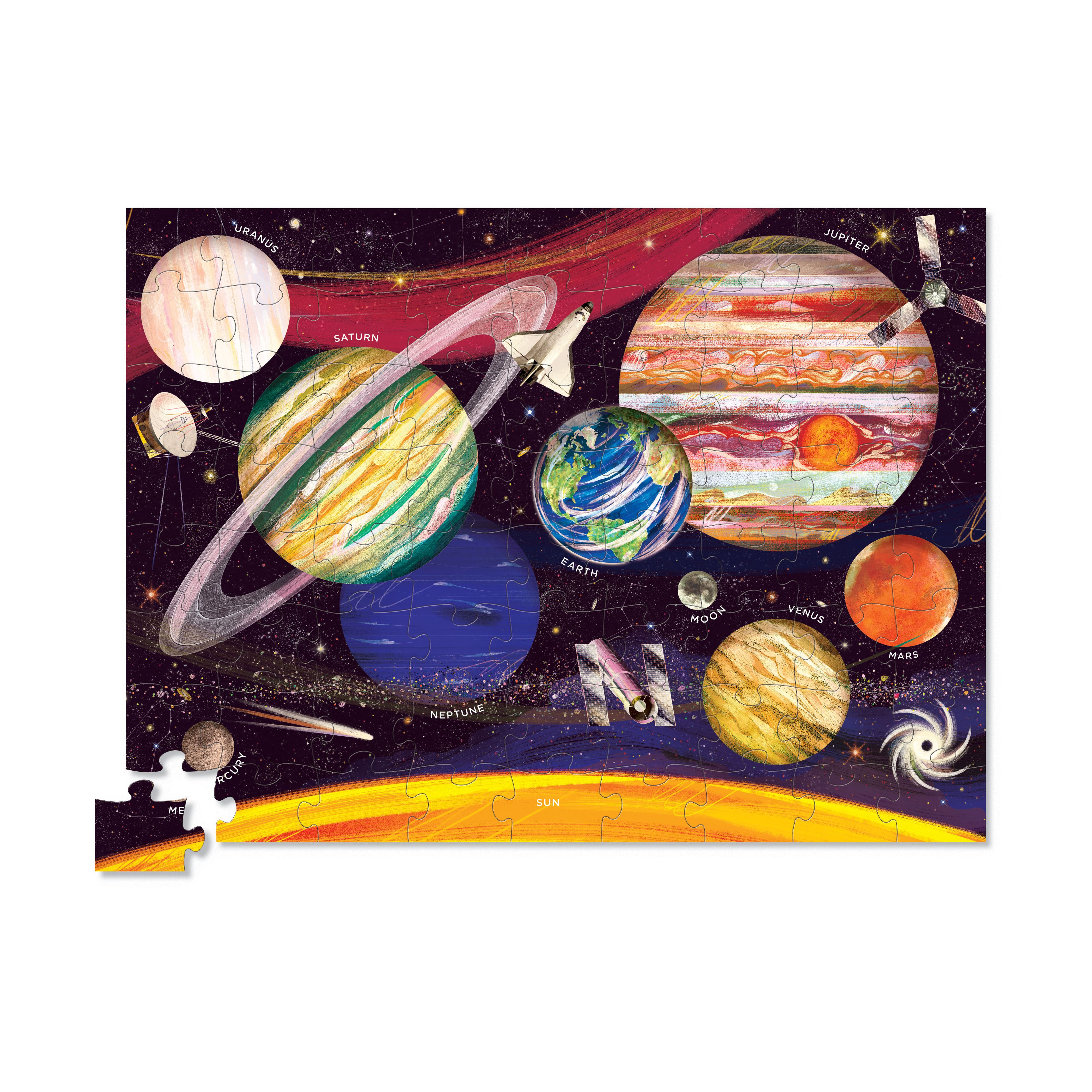 Solar System Round Box Puzzle: 72 Pcs | Michaels