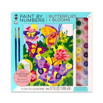 Paint by Numbers Butterflies and Blooms Craft Kit | Michaels