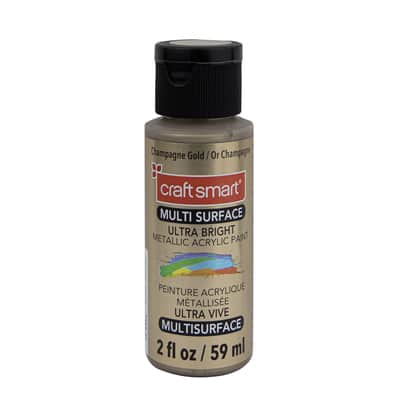 Buy in Bulk - 12 Pack: Premium Ultra Bright Metallic Paint by Craft ...
