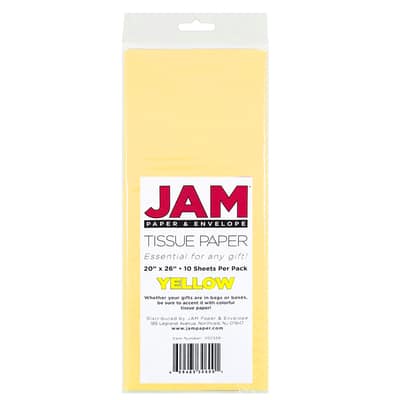 JAM Paper 20" x 26" Tissue Paper, 2 Packs of 10 Sheets | Michaels