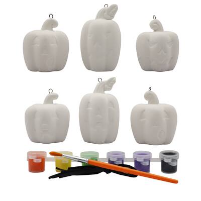 Halloween 3D Ceramic Pumpkin Ornament Kit by Creatology™ | Michaels