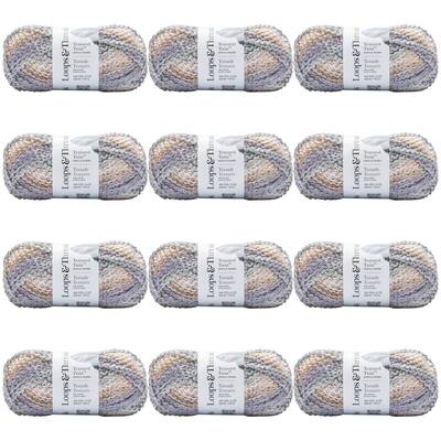 Buy in Bulk - 12 Pack: Textured Twist™ Yarn by Loops & Threads®, Color ...