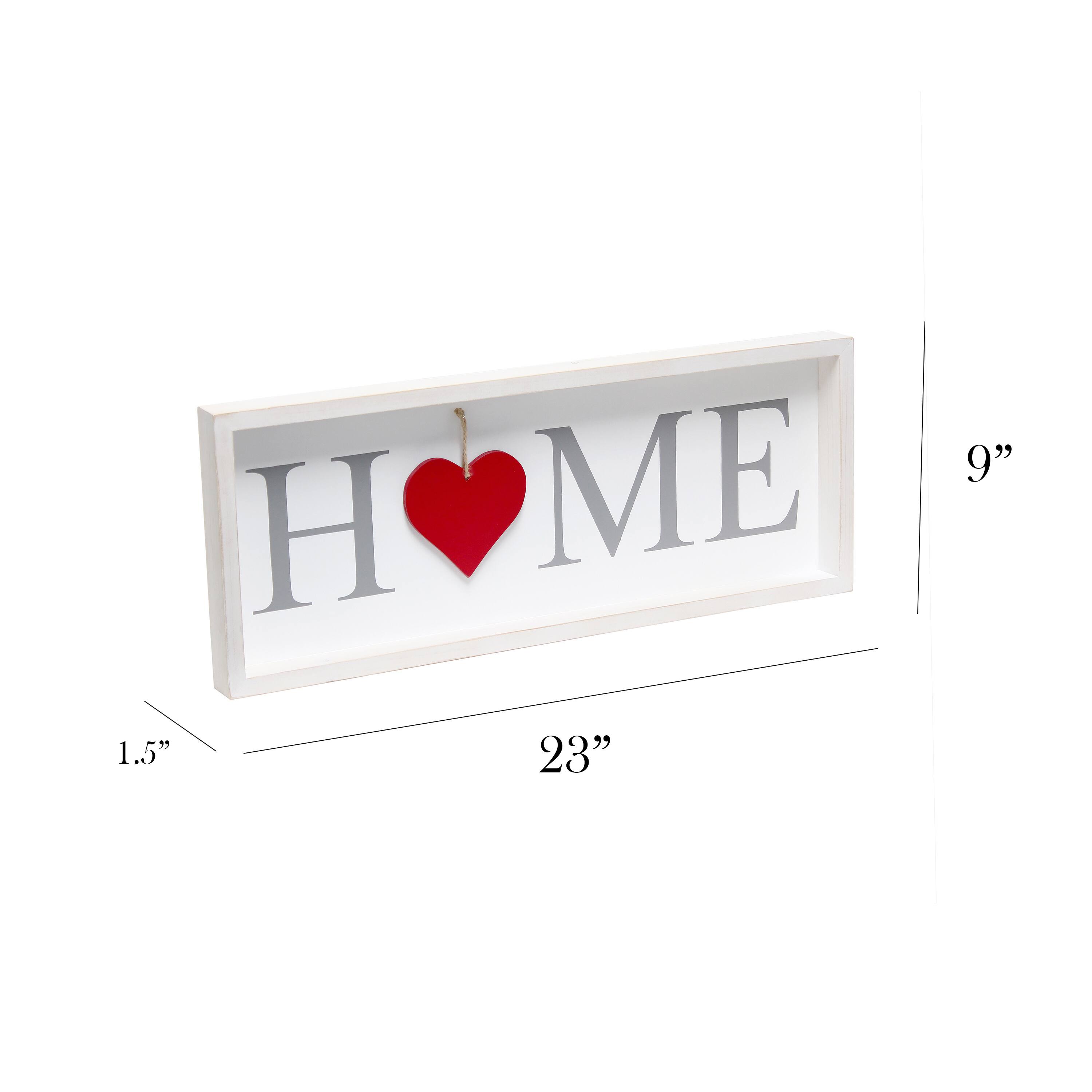 Elegant Designs Interchangeable Symbol Home Framed Sign | Michaels