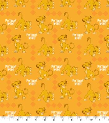Disney® Lion King Simba Cotton Fabric | Michaels