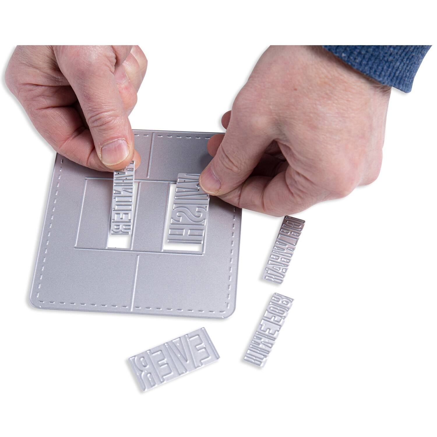 Sizzix® Thinlits™ Olivia Rose Multi-Phrase Pop-Up Dies | Michaels