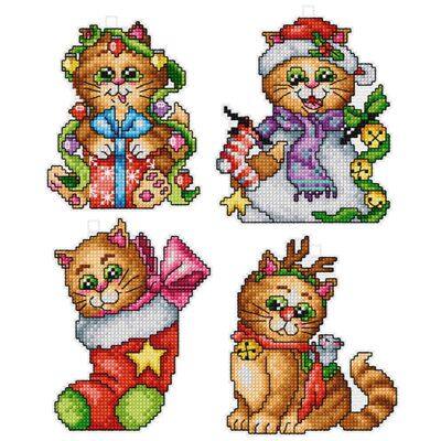 Orchidea Plastic Canvas Counted Cross Stitch Kit With Plastic Canvas ...