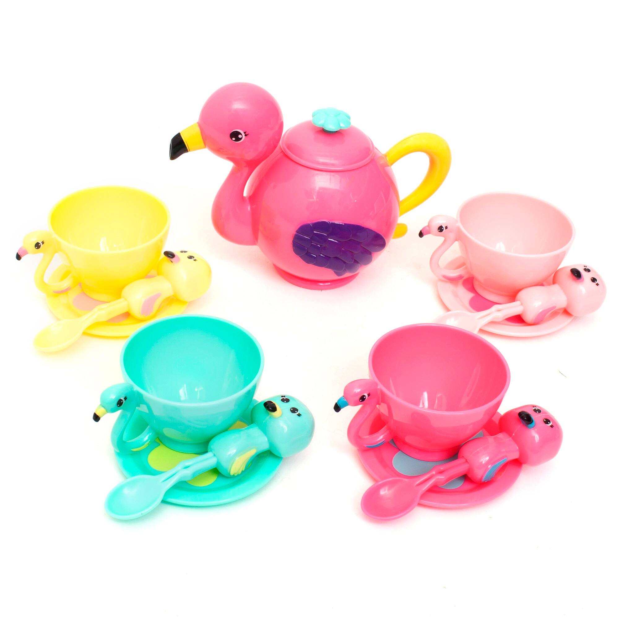 Zoo Troop Flamingo Teapot Animal Themed Tea Party Gift Set | Michaels