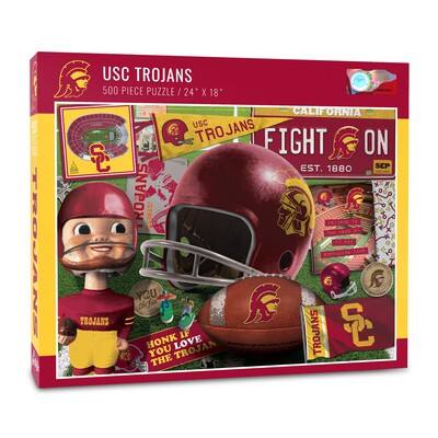 College Team Retro Series 500 Piece Puzzle, Color: USC Trojans | Michaels