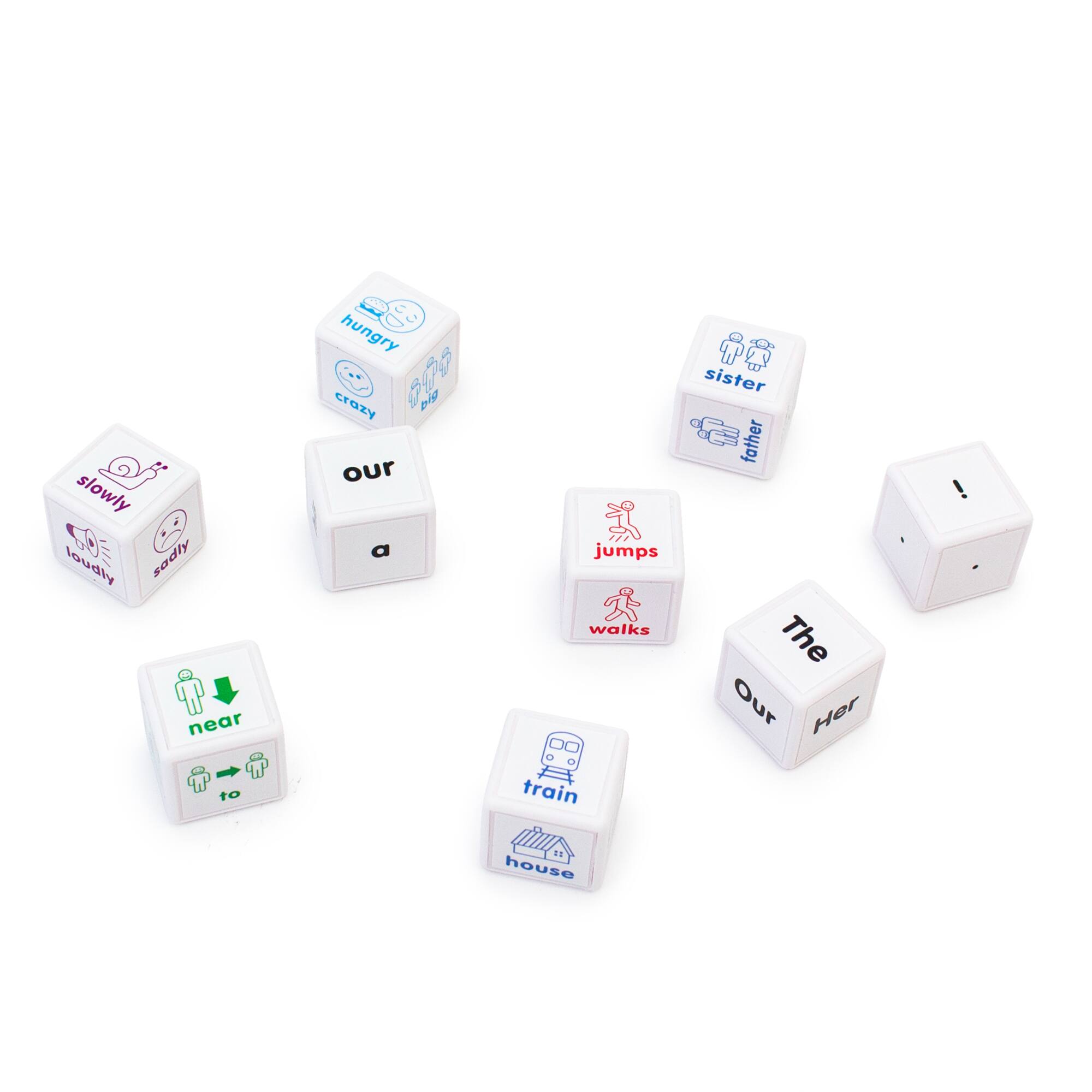 Junior Learning® Sentences Cubes Educational Set | Michaels
