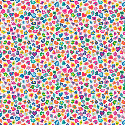 Fabric Editions Multicolor Cheetah Cotton Fabric | Michaels
