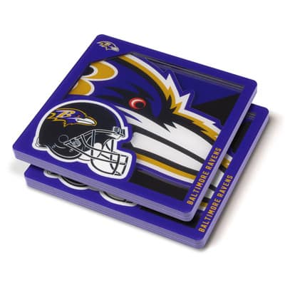 NFL 3D Logo Series Coaster Set | Michaels