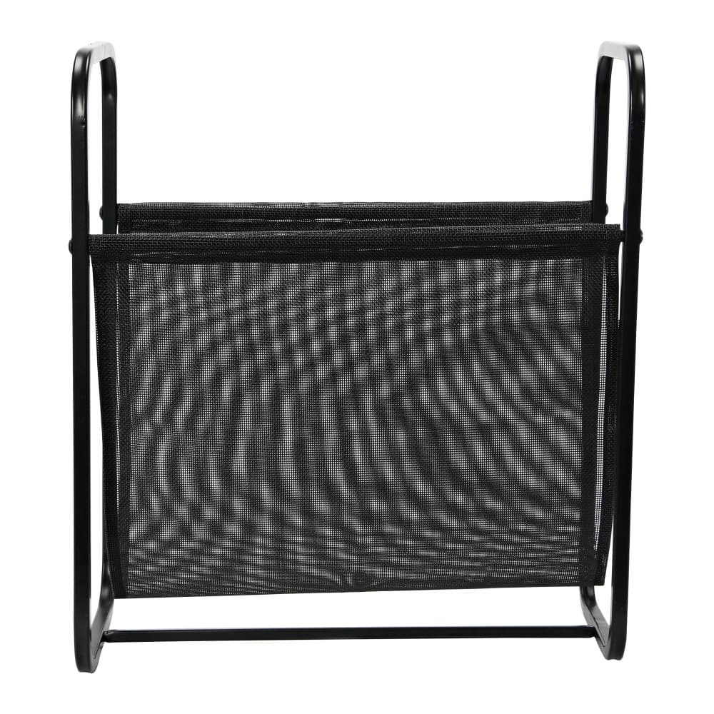 Household Essentials 20" Mesh Indoor/Outdoor Log Holder Magazine Rack ...