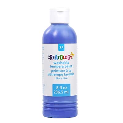 8oz. Washable Tempera Paint by Creatology™, Color: Blue | Michaels