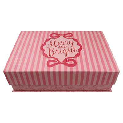 Medium Merry & Bright Decorative Box by Ashland® | Michaels