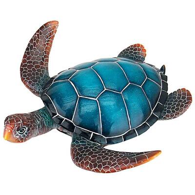 Design Toscano 12" Blue Sea Turtle Statue | Michaels