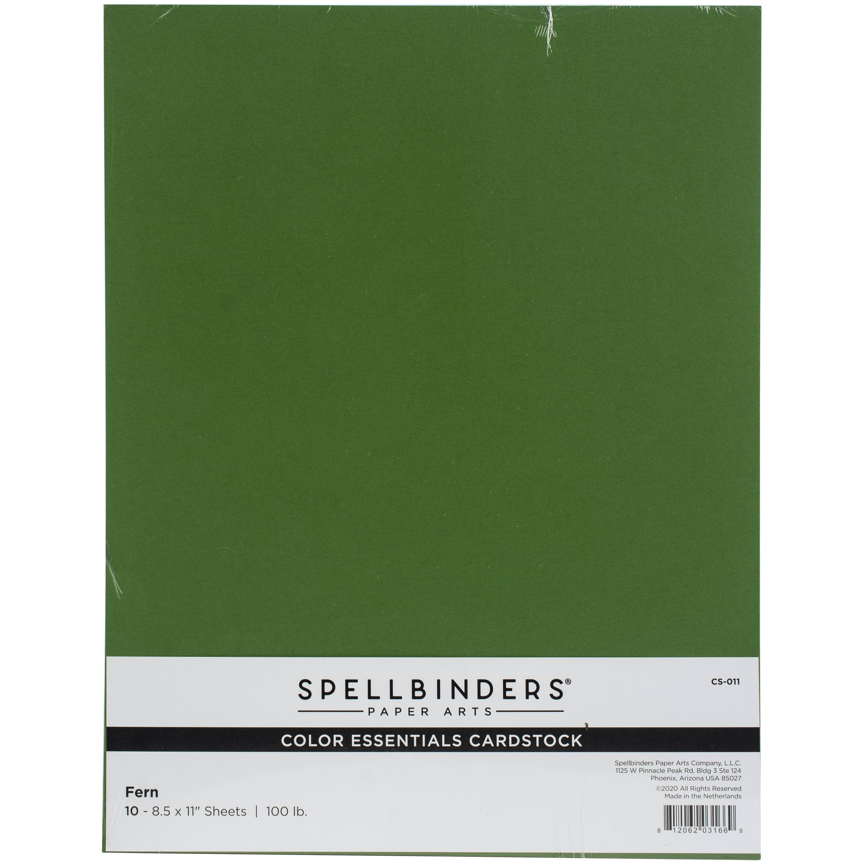 Spellbinders® Color Essentials 8.5" x 11" Cardstock, 10 Sheets | Michaels