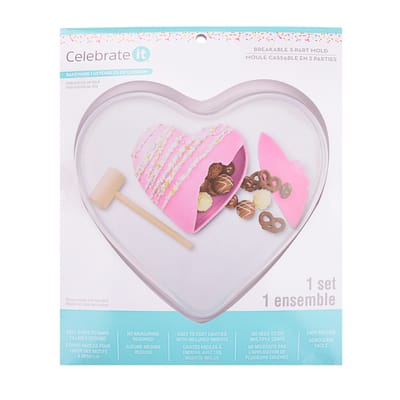 Heart Breakable 3-Part Mold by Celebrate It™ | Michaels