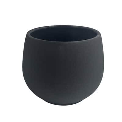 10" Black Ceramic Pot by Ashland® | Michaels