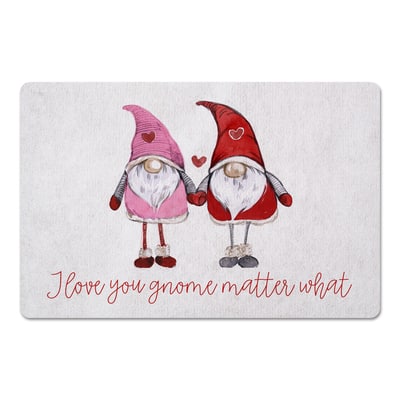 Love Gnomes Floor Mat | Michaels