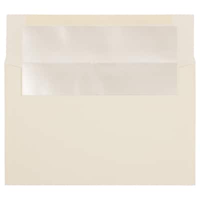 JAM Paper A9 Ivory & Ivory Foil Lined Invitation Envelopes | Michaels