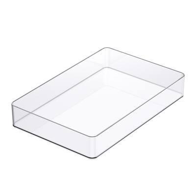 12" x 8" Clear Stacking Storage Tray by Simply Tidy™ | Michaels