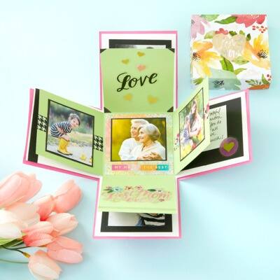 Mother's Day Memory Explosion Box | Projects | Michaels