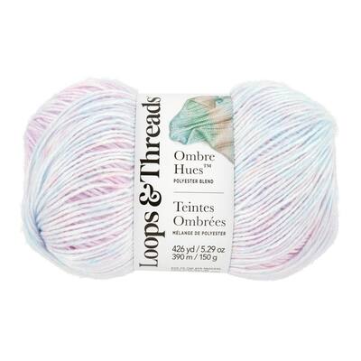 Ombre Hues™ Yarn by Loops & Threads® | Michaels