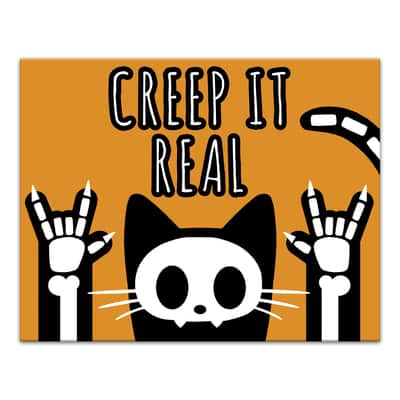 Creep it Real Canvas Wall Art | Michaels