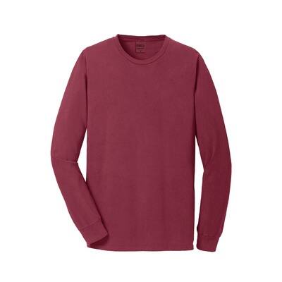Port & Company® Beach Wash® Colors Garment-Dyed Long Sleeve Tee | Michaels