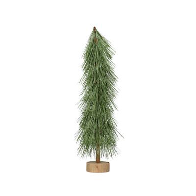 Hello Honey® 21" Green Plastic Tree with Wood Base | Michaels