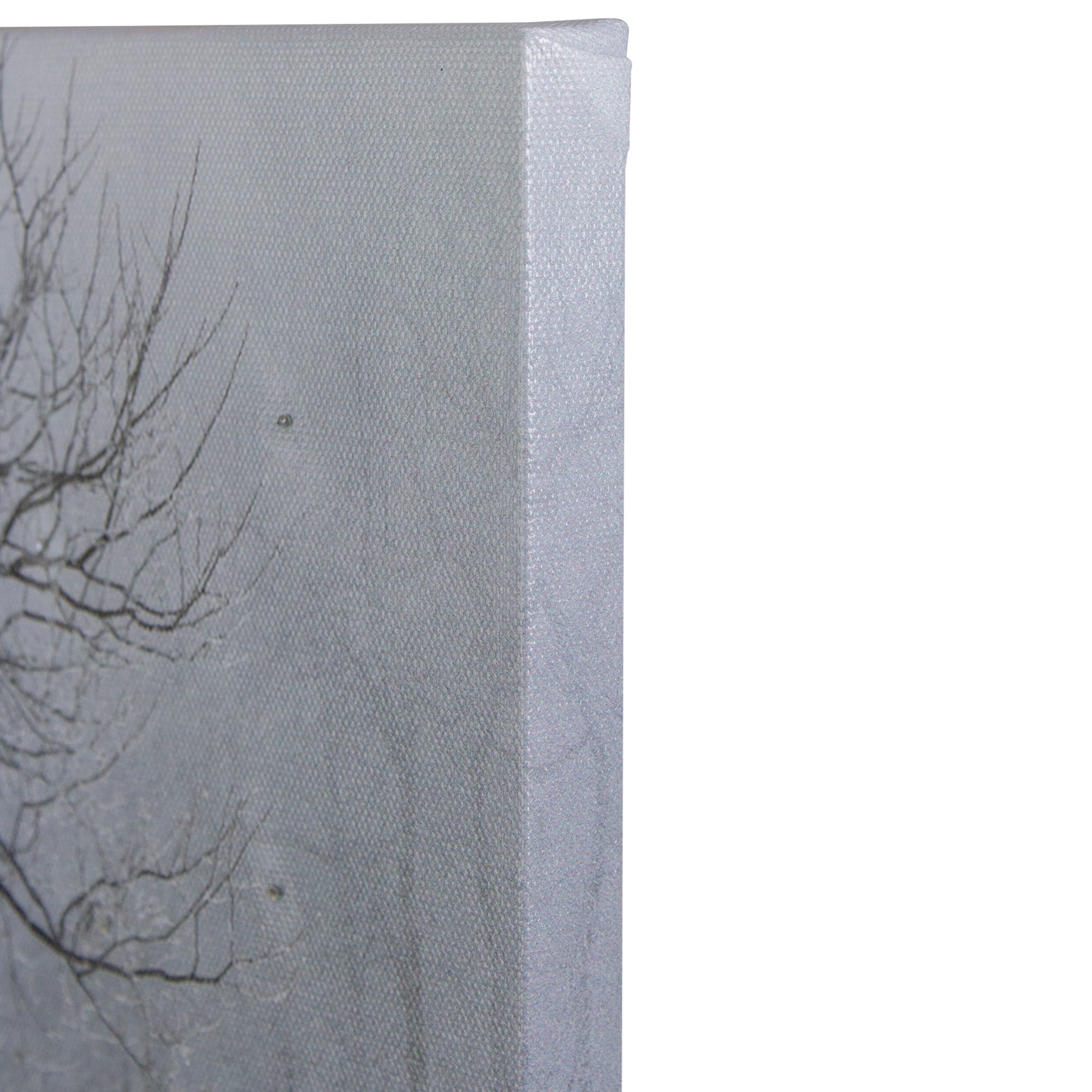 Lighted Winter Cottage Forest Scene Christmas Canvas Wall Art | Michaels