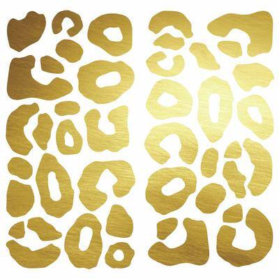 RoomMates Metallic Leopard Spot Peel & Stick Wall Decals | Michaels