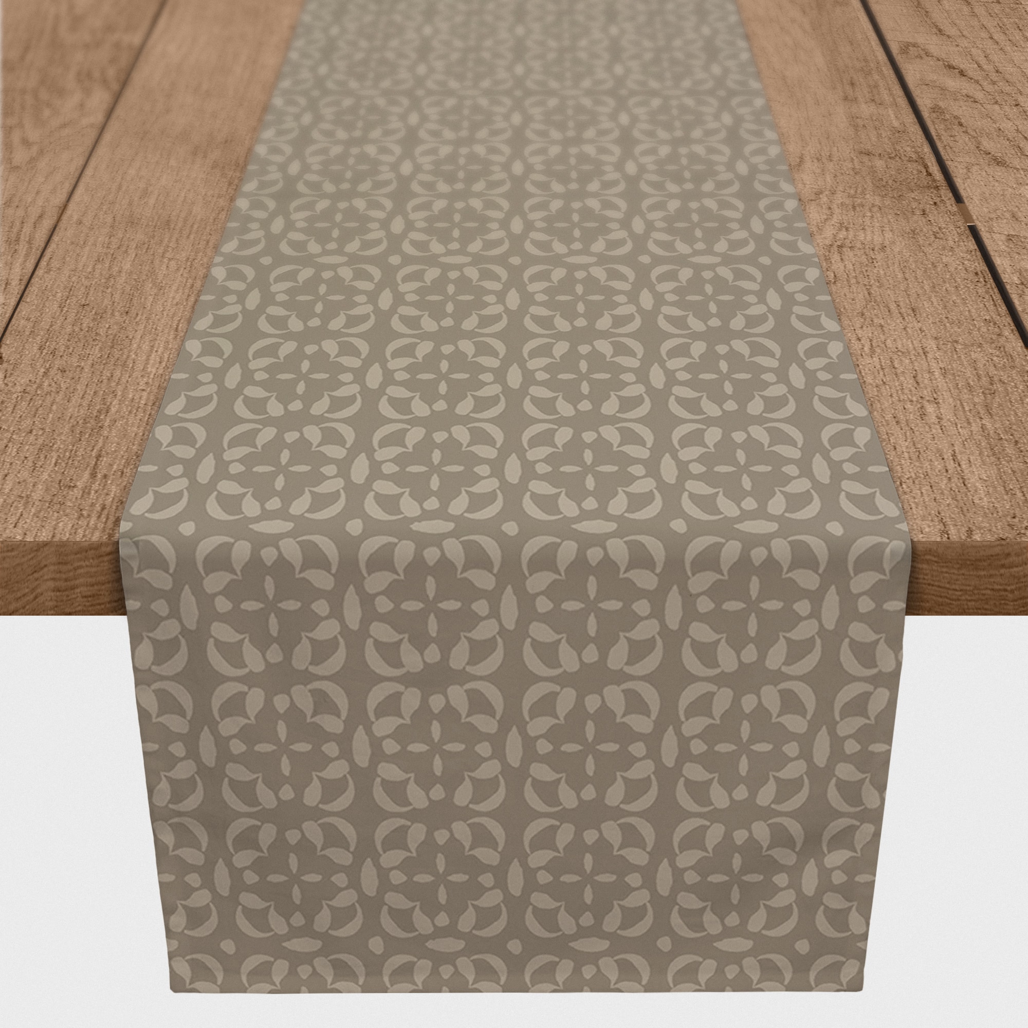 72" Intricate Circle Stack Cotton Twill Runner | Michaels