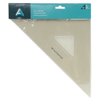 Art Alternatives 45° Acrylic Triangle | Michaels