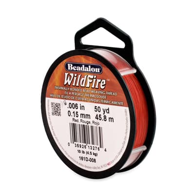 Beadalon® Wildfire™ 0.15mm Bead Weaving Thread, 50yd. | Michaels