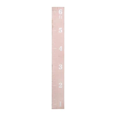 Hello Honey® 66'' Pink Growth Chart Ruler Wall Décor | Michaels