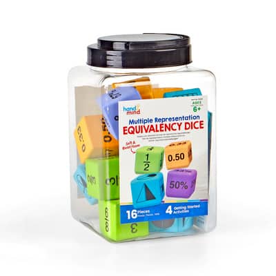 Hand2mind® Multiple Representation Equivalency Dice | Michaels