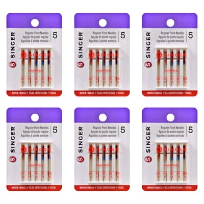SINGER® Universal Regular Point Needles, 30ct. | Michaels