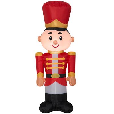 4ft. Airblown® Inflatable Christmas Toy Soldier | Michaels