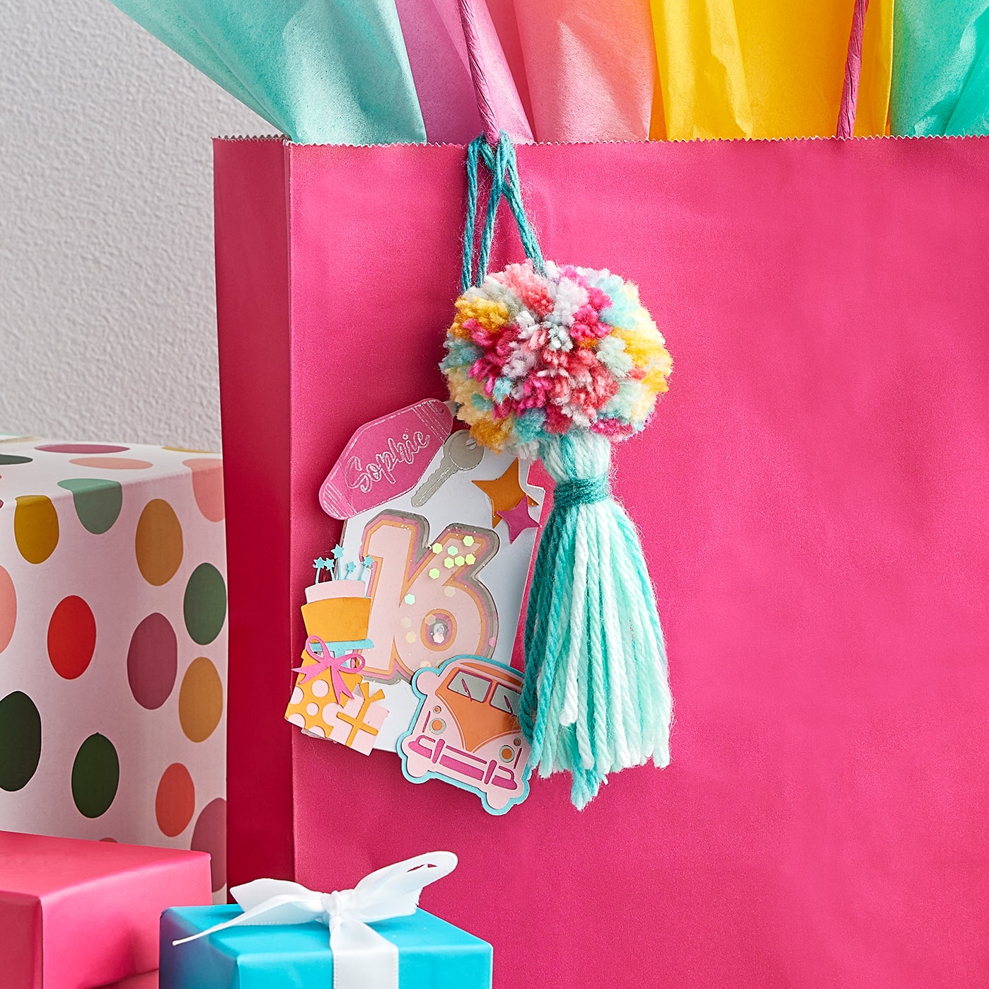 Matboard Shaker Gift Tag | Projects | Michaels