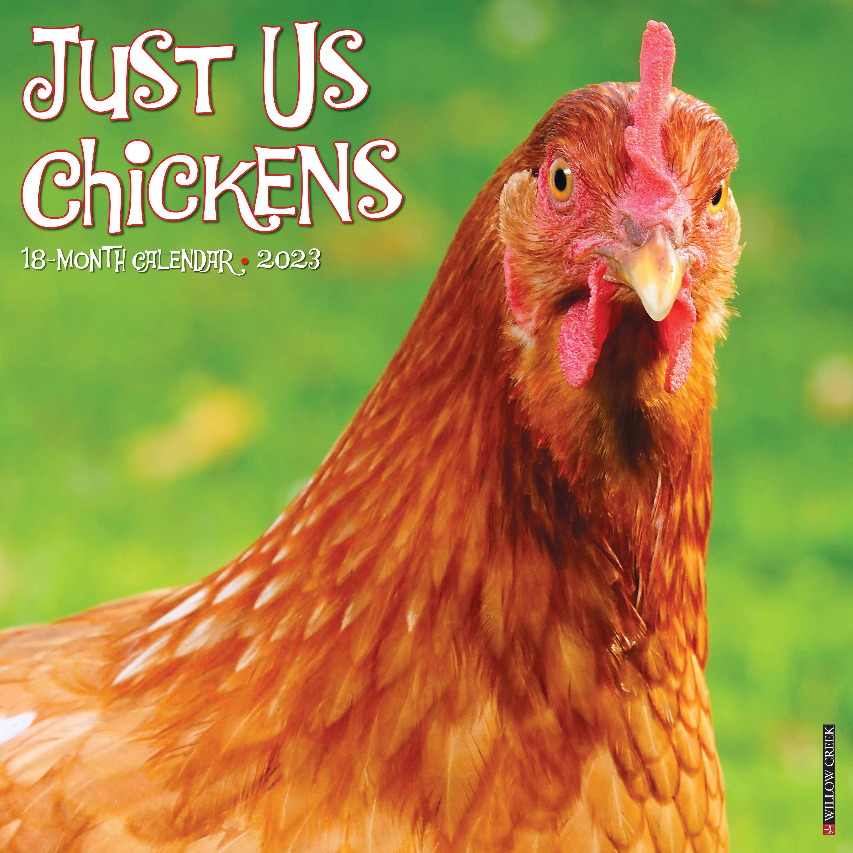 2023 Just Us Chickens Wall Calendar | Michaels