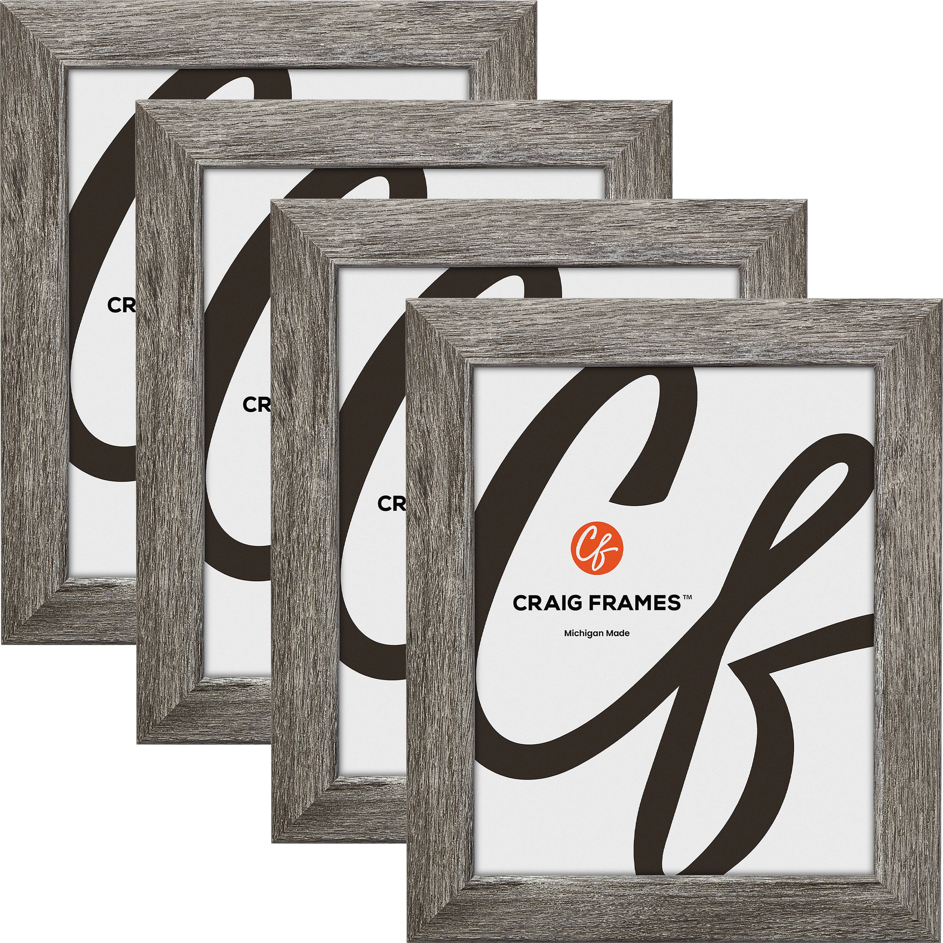 4 Pack Craig Frames Bauhaus 125 Barnwood Gray Picture Frame | Michaels
