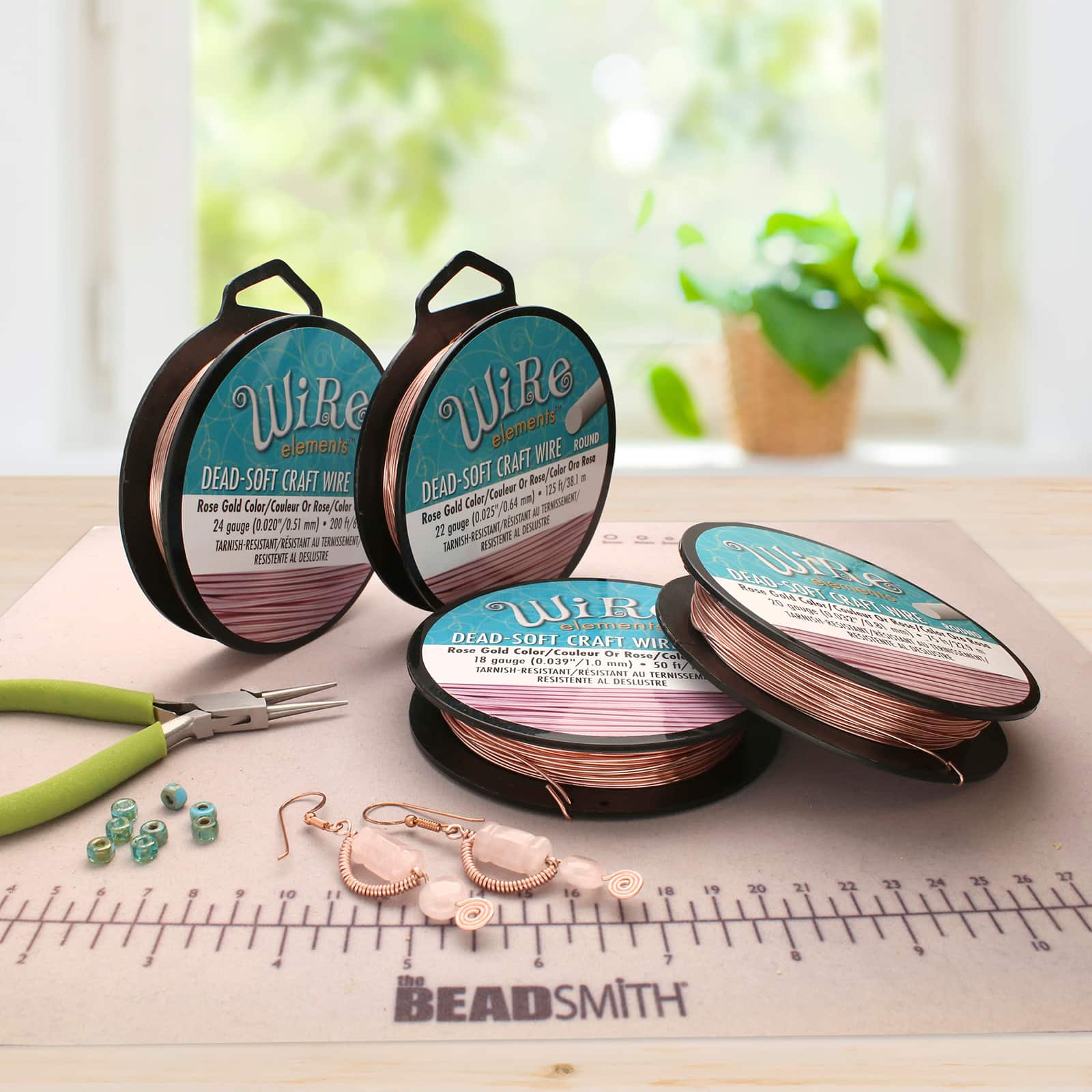 The Beadsmith® Wire Elements™ 22 Gauge Tarnish Resistant Soft Temper ...