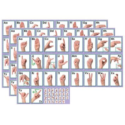North Star Teacher Resource American Sign Language Alphabet Bulletin ...