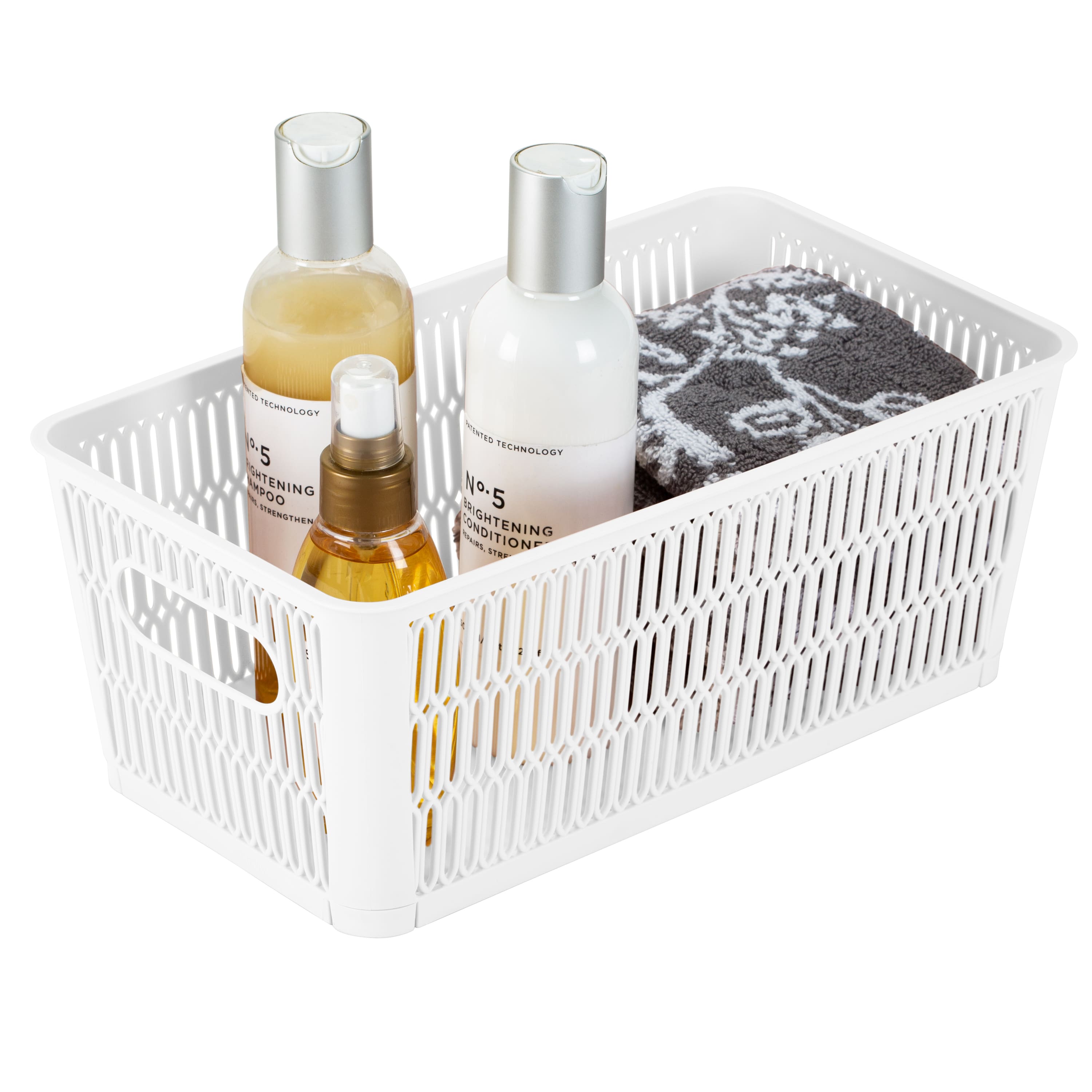 Simplify Slide 2 Stack It Small Storage Tote Baskets, 2ct. | Michaels