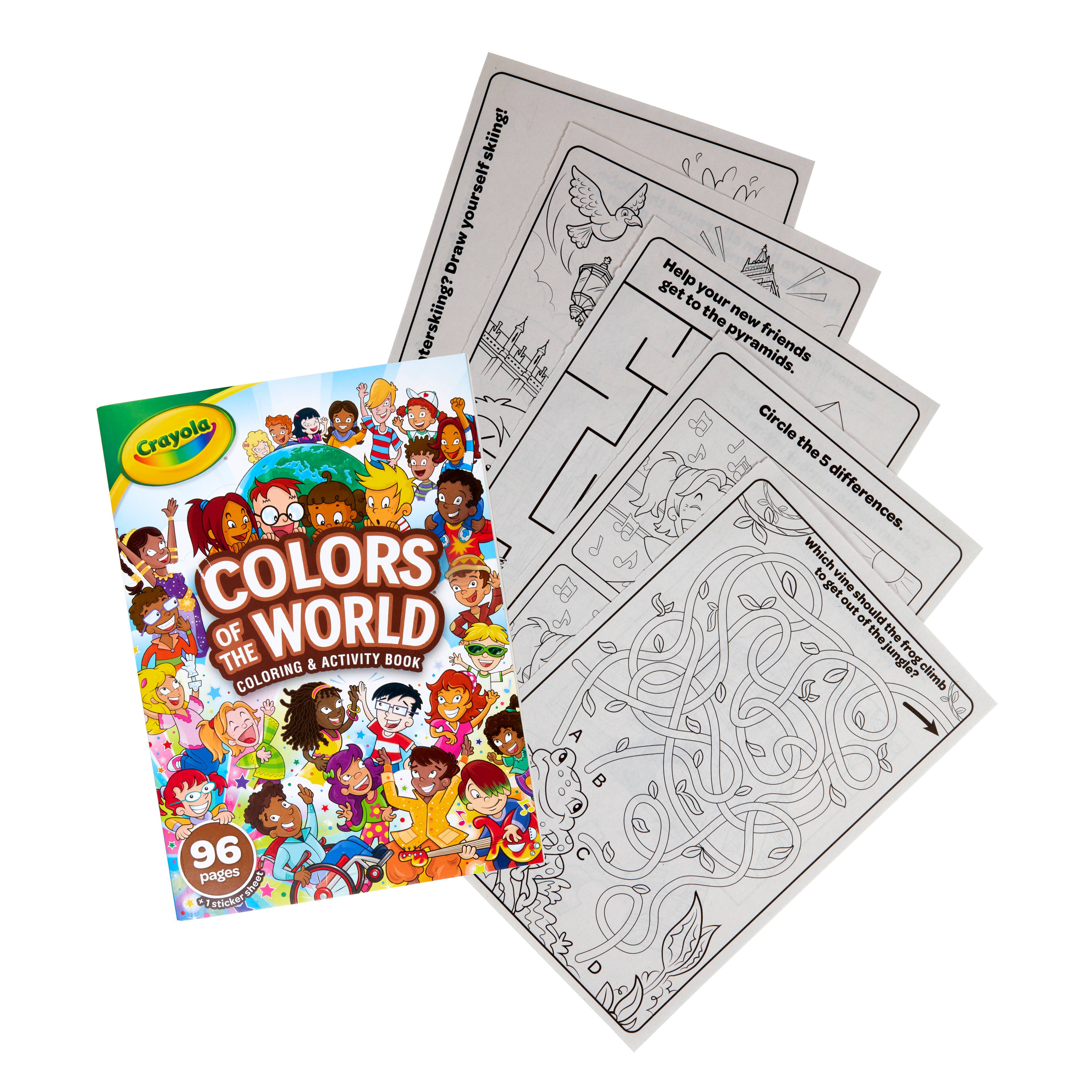 Crayola® Colors® of the World Coloring & Activity Book | Michaels