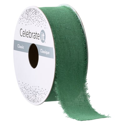 1" x 3yd. Unfinished Edge Ribbon by Celebrate It™ Classic | Michaels