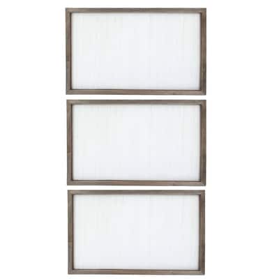 ArtSkills® 19" Large Rustic Framed Wooden Plaque Set | Michaels