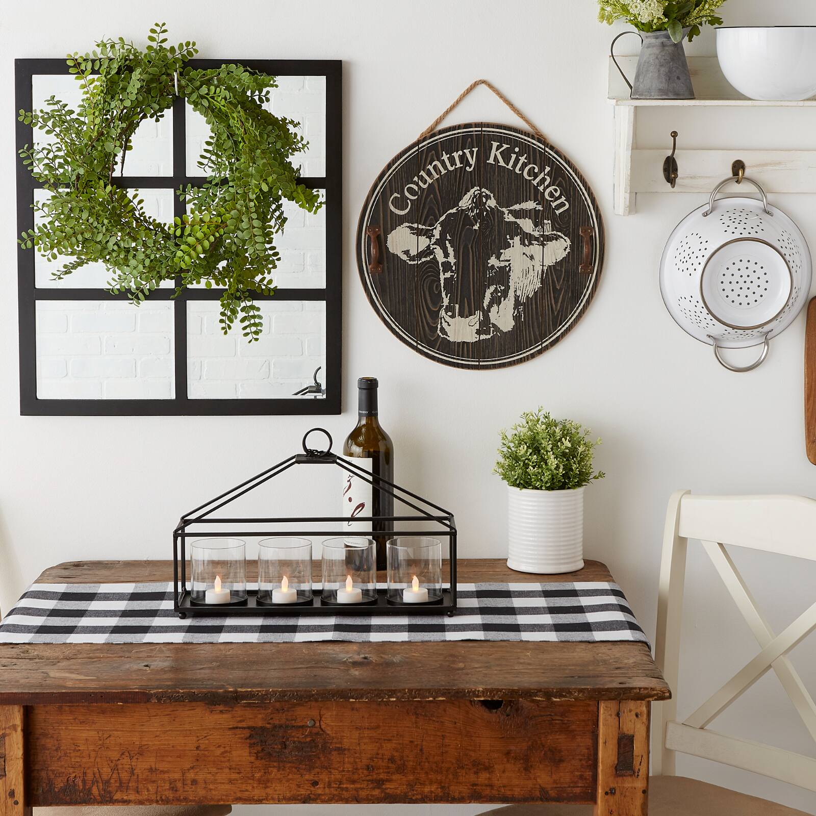 Cow Country Kitchen Farmhouse Sign | Signs | Michaels